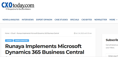 Media Coverage - Runaya