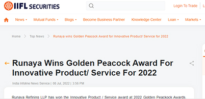 Media Coverage - Runaya